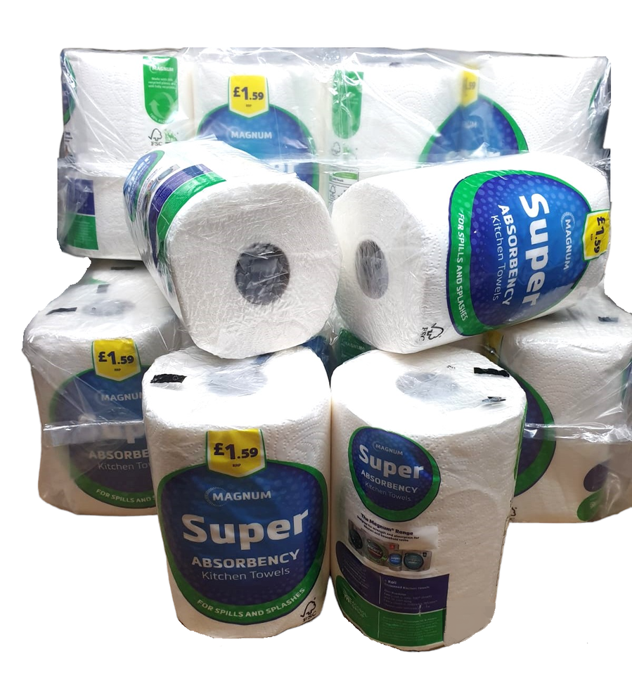 Super Jumbo Kitchen Roll Paper Towel 2 Ply – Manchester Paper
