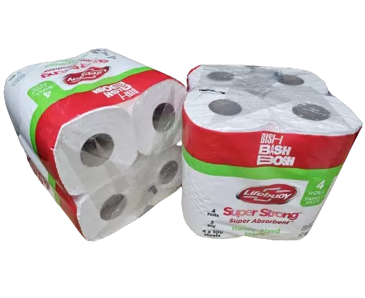 24 x 3 Ply Kitchen Roll White Premium Quality Luxury Super Absorbent 1 ...